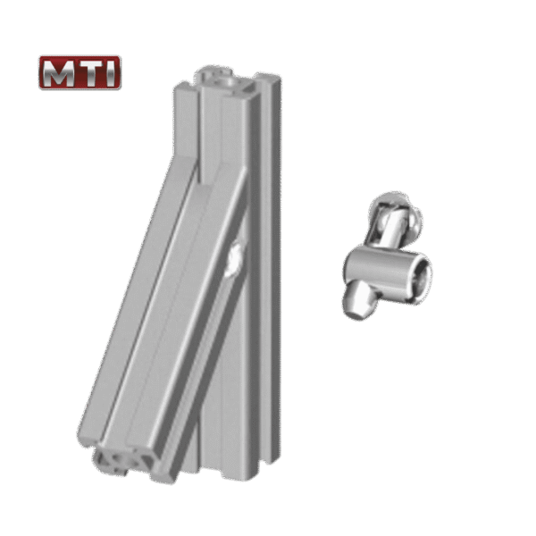 The MayTec Oblique Hinge Connector (Left + Right) - MTI Automation