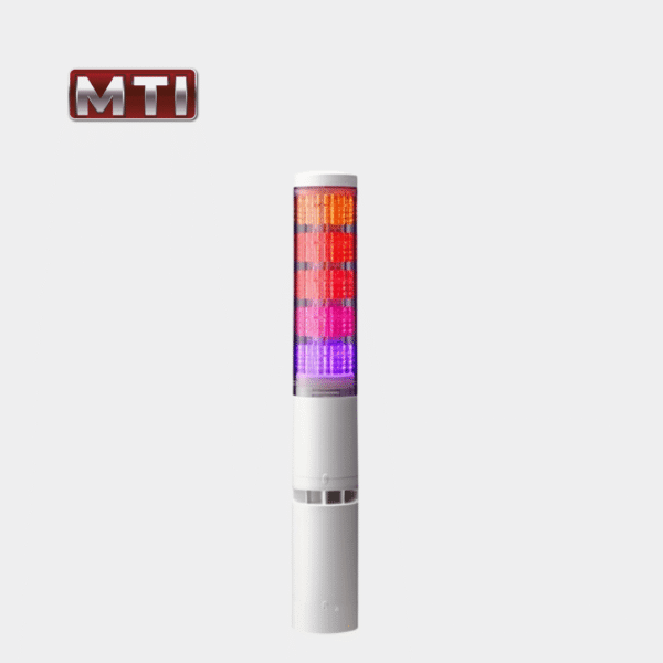 Programmable Multi-color Signal Tower, PoE-enabled - MTI Automation